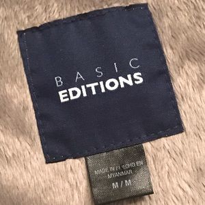 Basic Editions | Jackets & Coats | Lined Vest | Poshmark